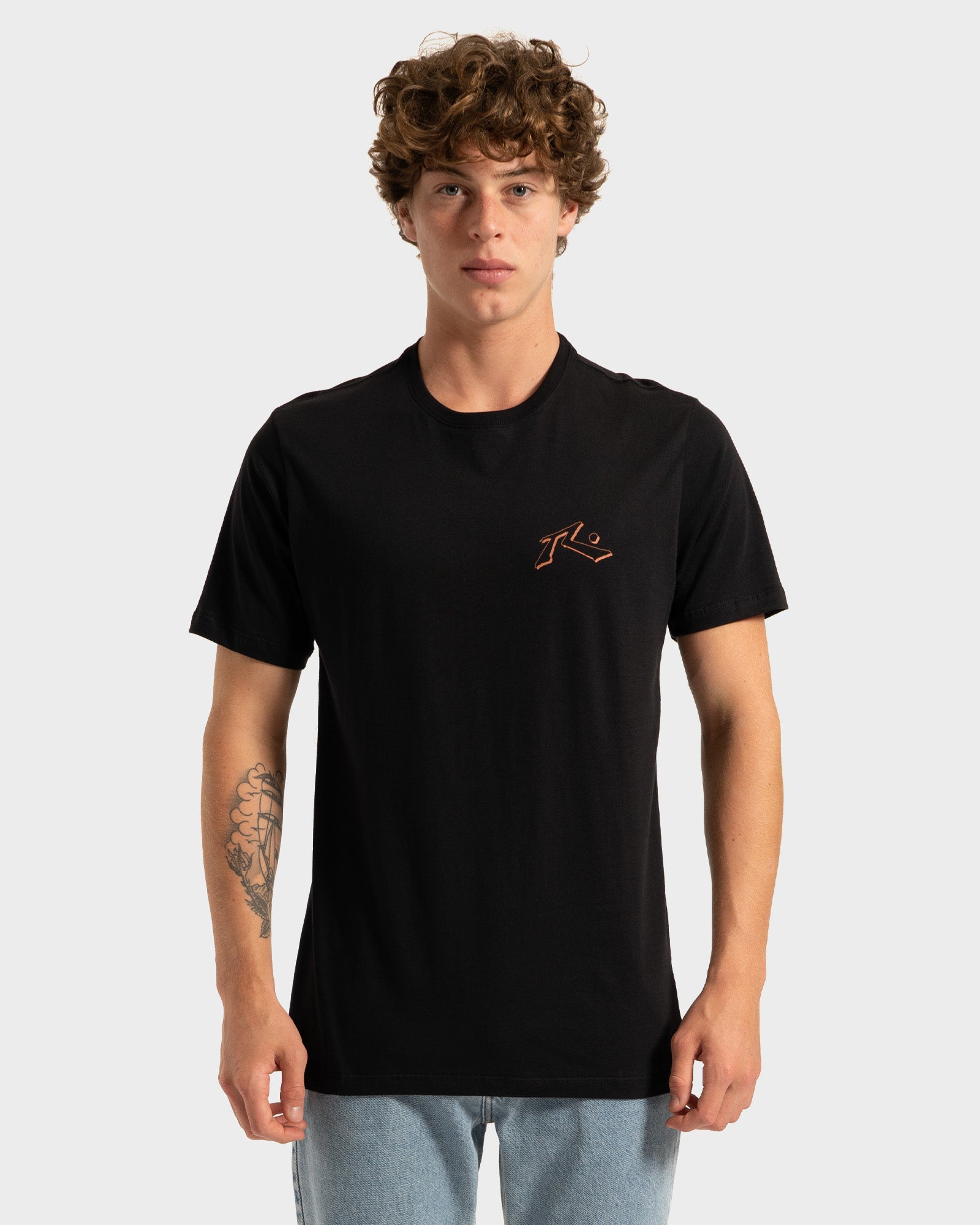 Camiseta Rusty One Hit Preta – RustyBrasil