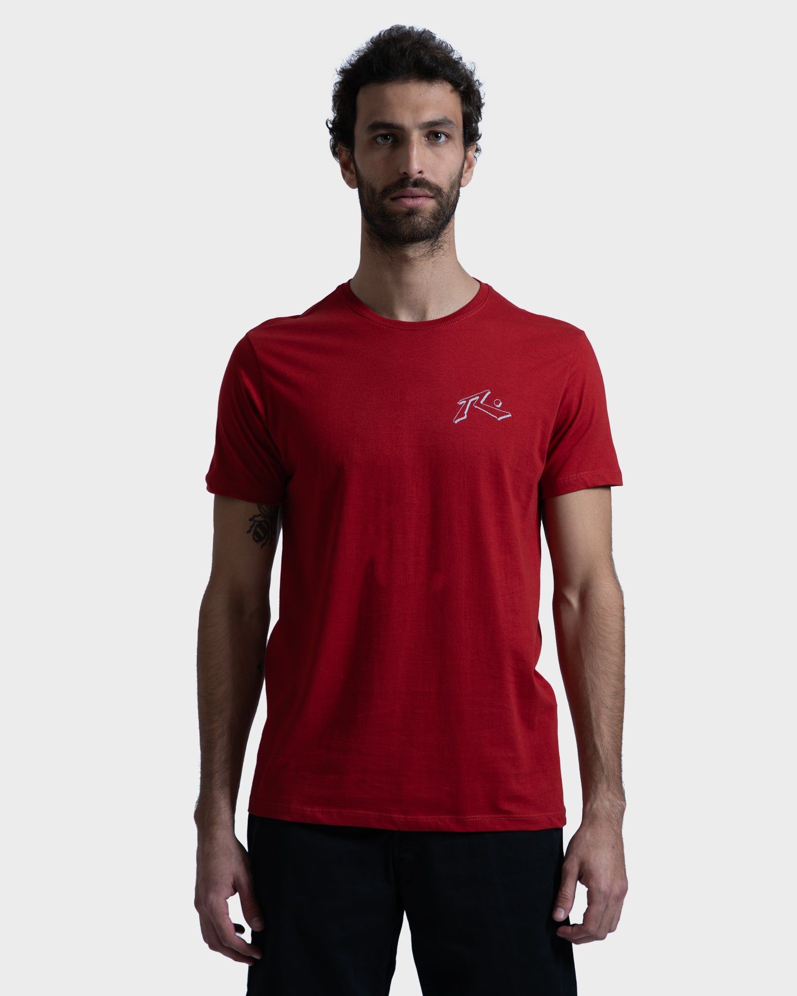 Camiseta Rusty One Hit Vermelha – RustyBrasil