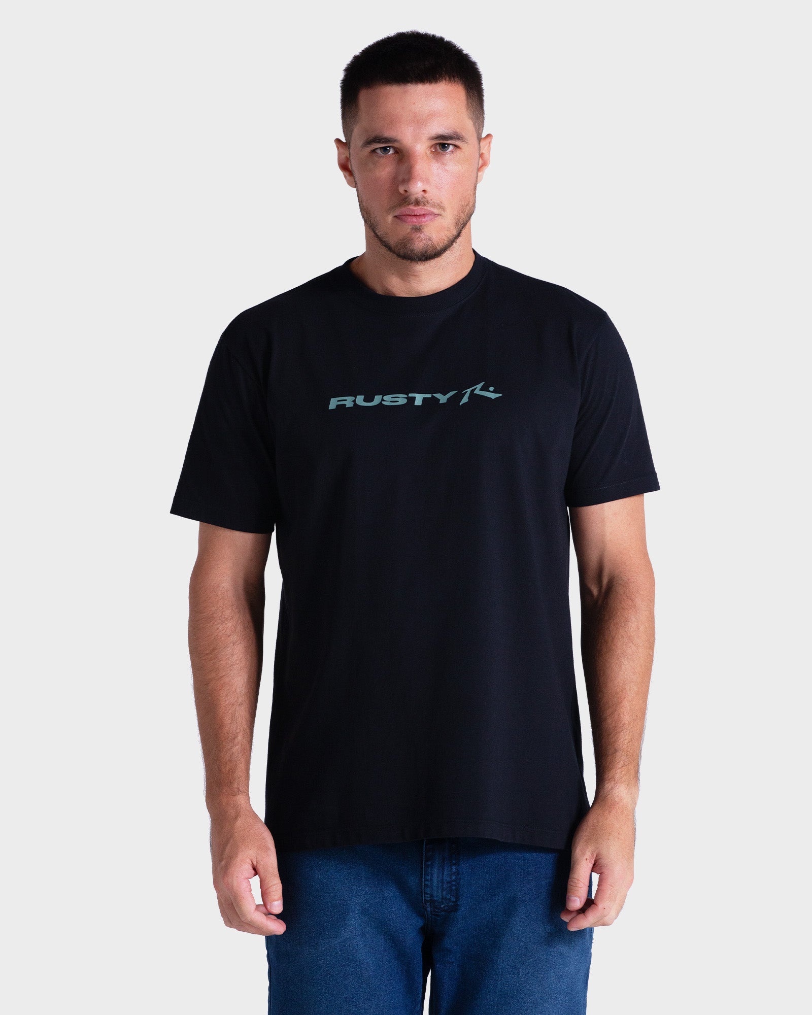 Camiseta Rusty Stick Preto – RustyBrasil
