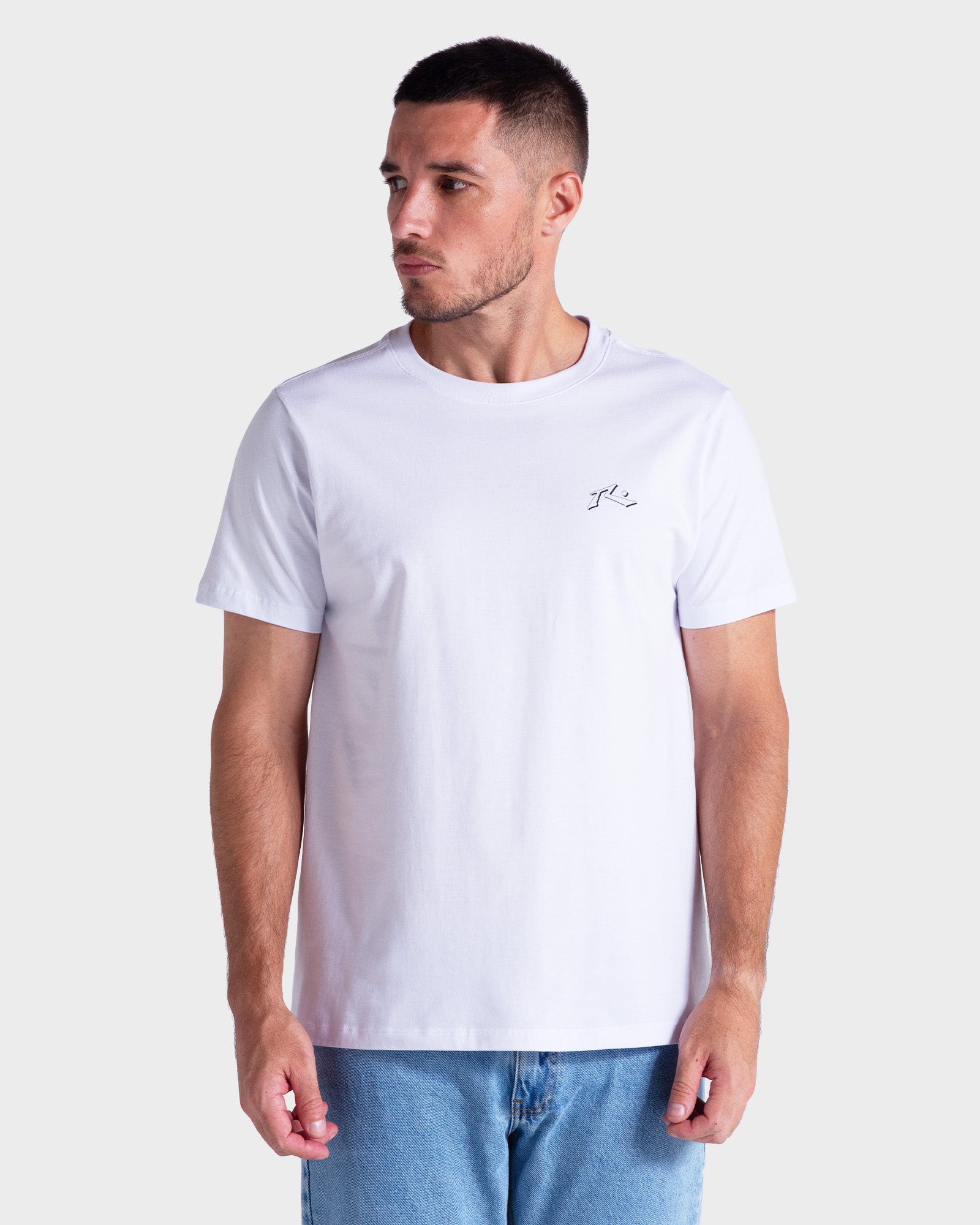 Camiseta Rusty One Hit Branco – RustyBrasil