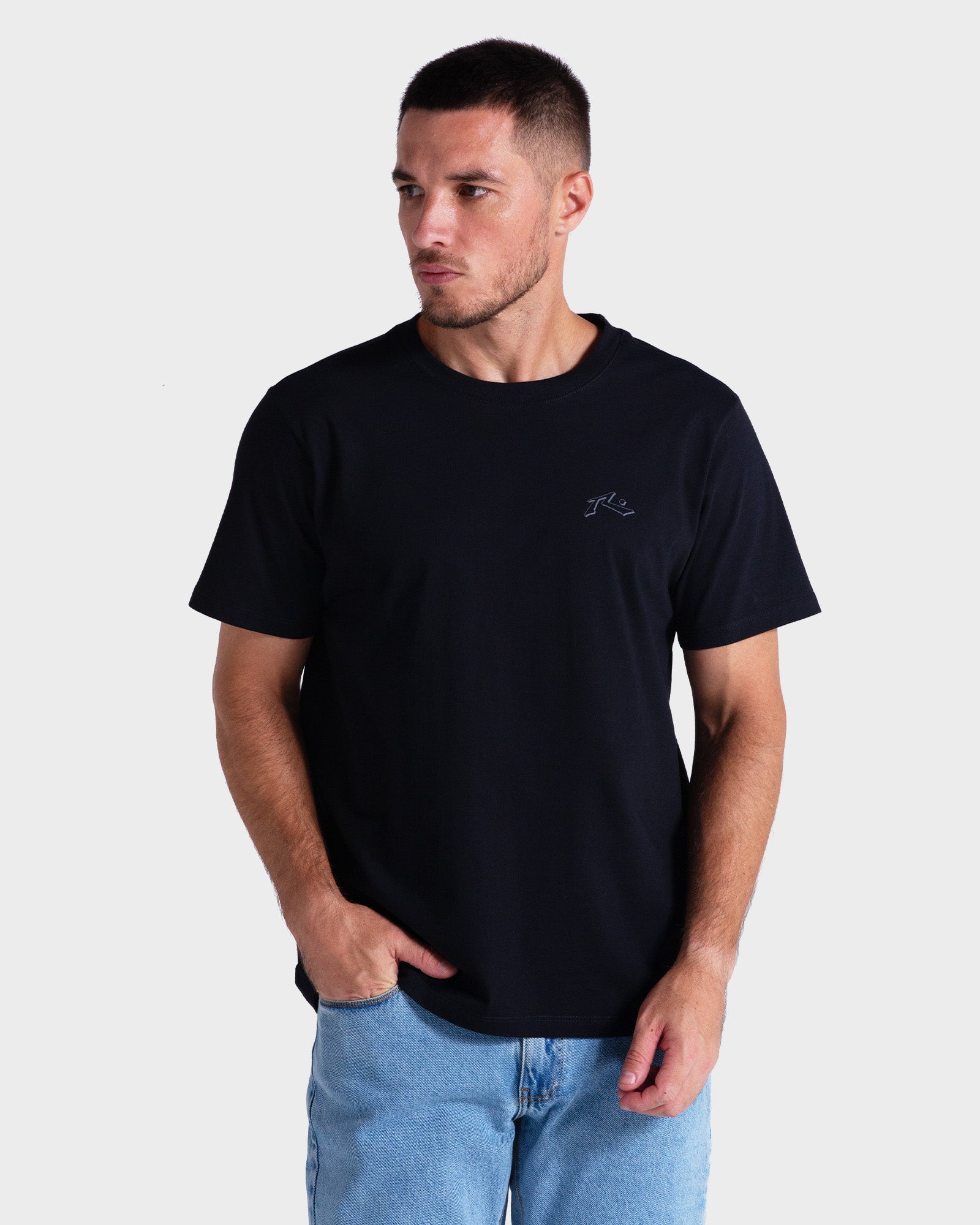 Camiseta Rusty One Hit Preto – RustyBrasil