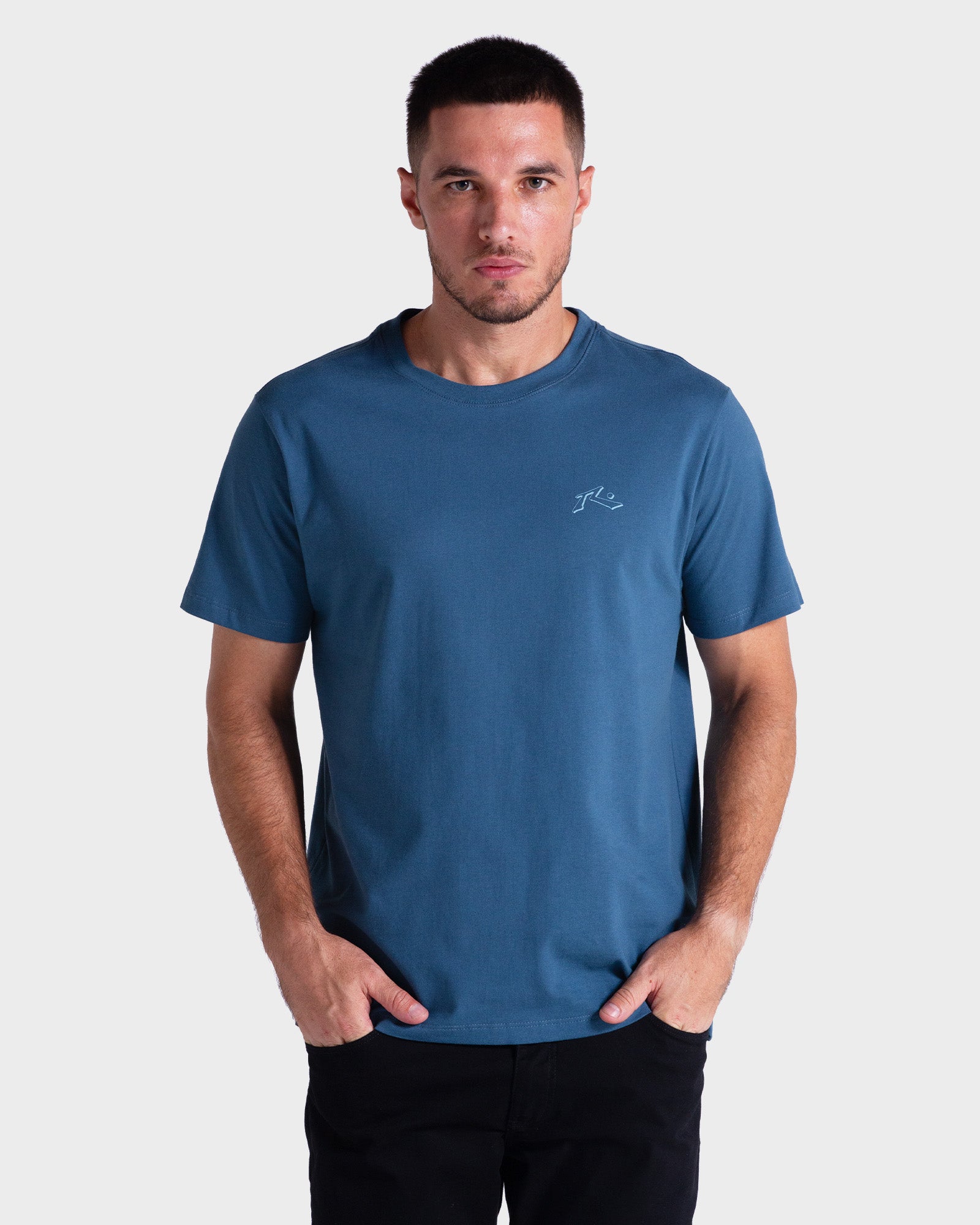 Camiseta Rusty One Hit Azul – RustyBrasil