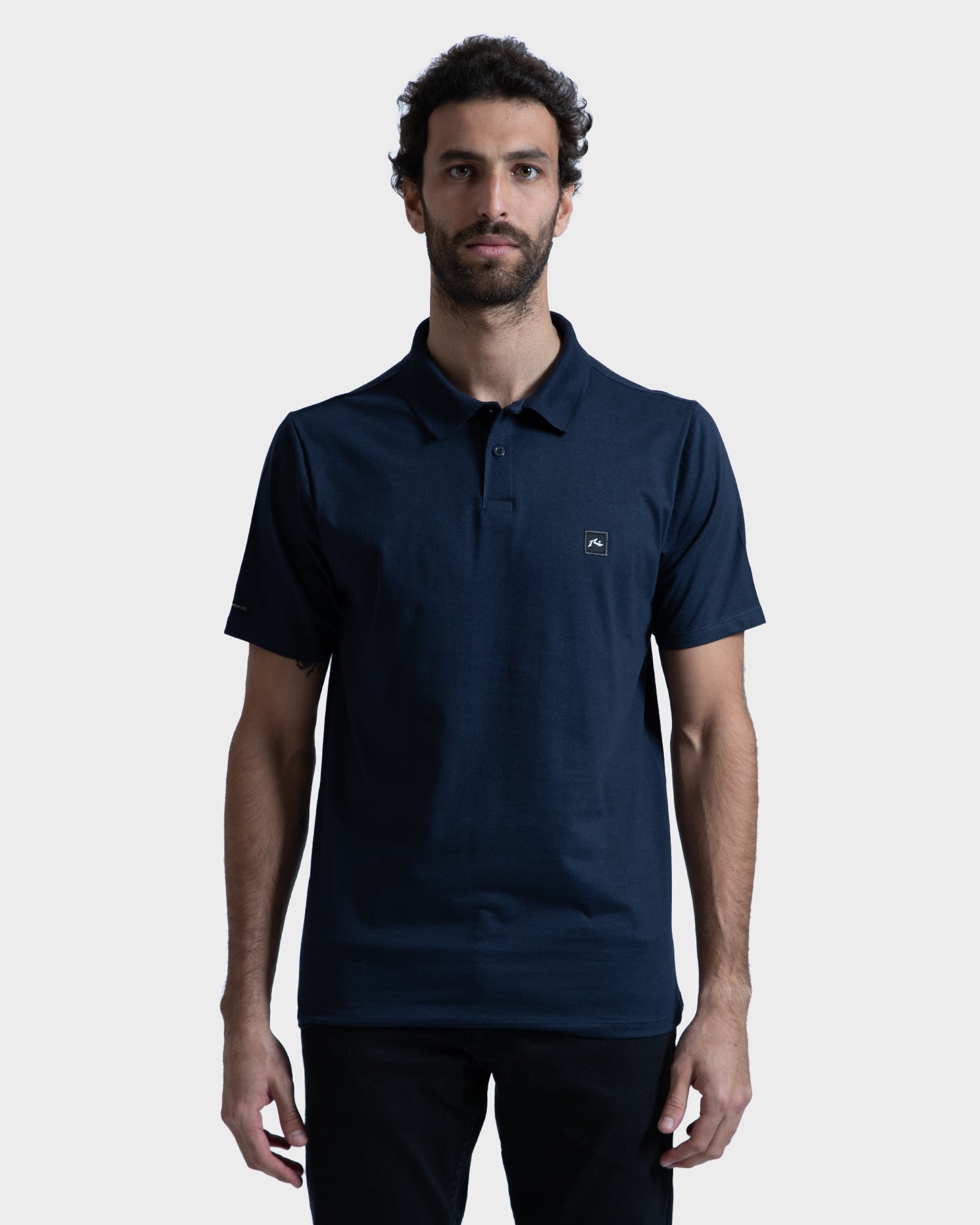 Polo Rusty Essential Marinho – RustyBrasil