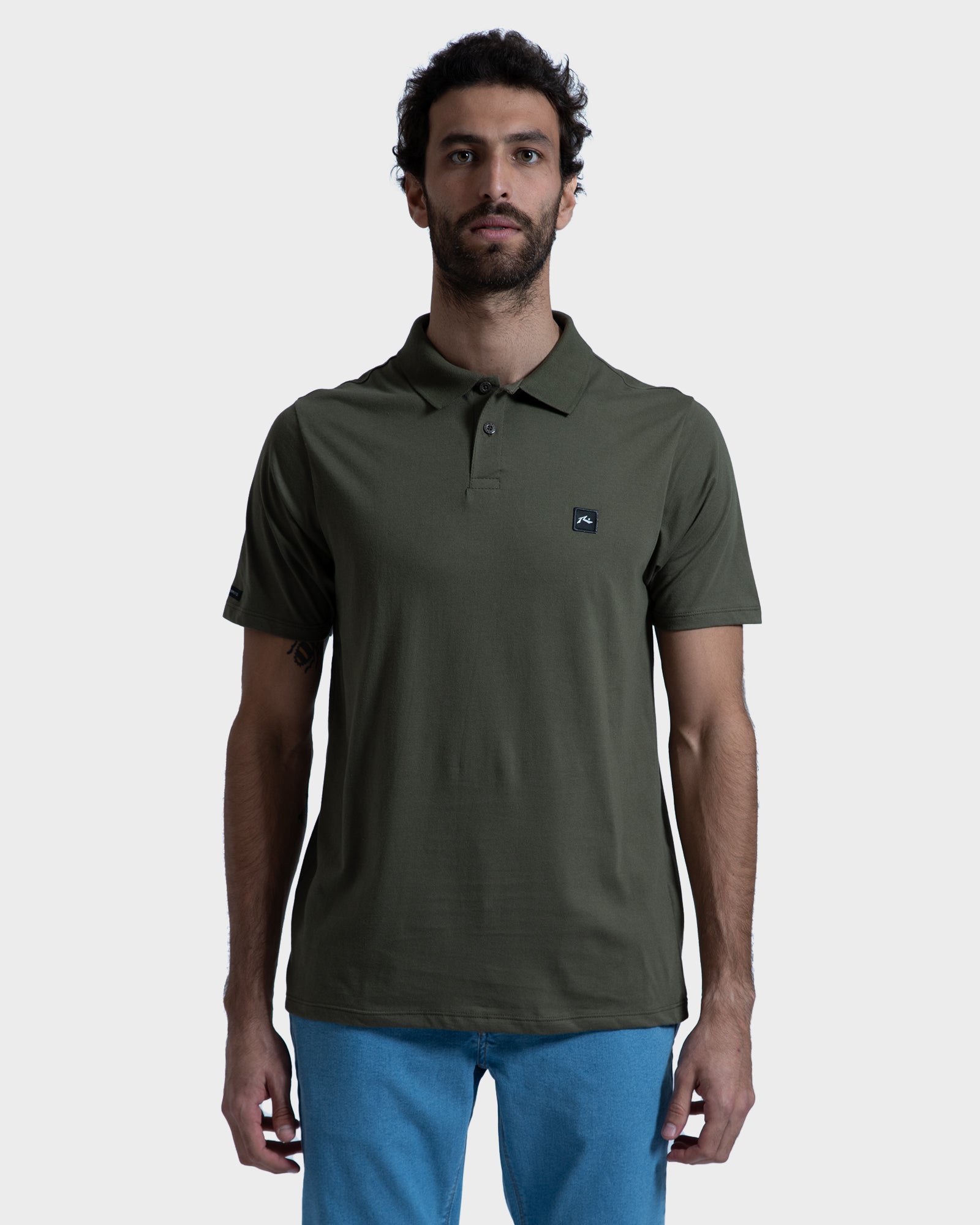 Polo Rusty Essential Militar – RustyBrasil