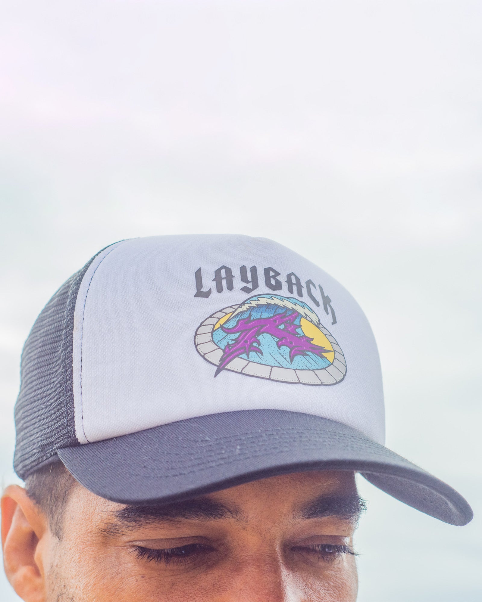 Boné Trucker Rusty x Layback Wave Pool – RustyBrasil